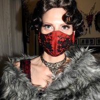 Black Goth Shrug Bolero Whimsigoth Gothic Eyelash Lace Flared Bell ...