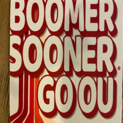 OU SOONERS Vinyl Stickers Set or Individual Officially Licensed ...