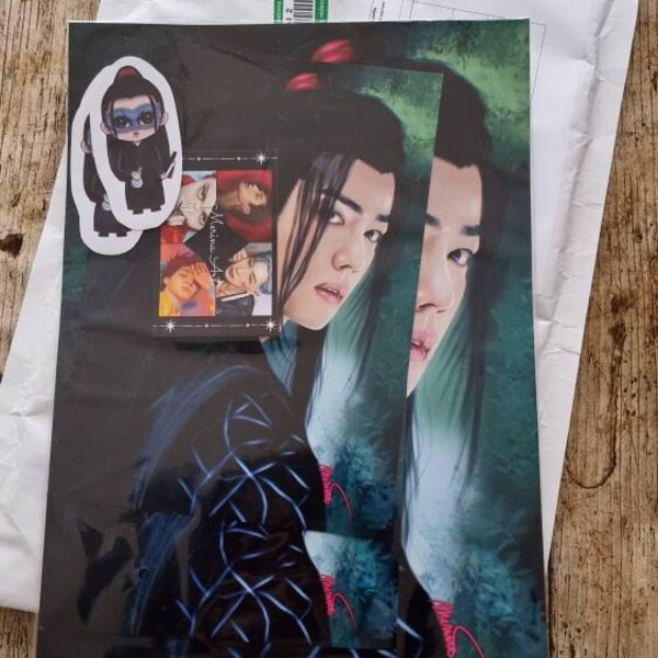 Lan WANGJI X HANGUANG Jun, the Untamed, MDZS Print/poster, Fanart - Etsy