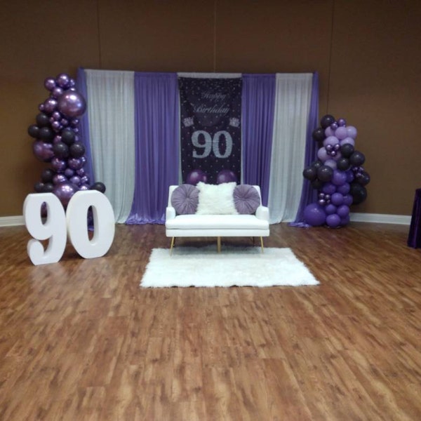 Any Single Number Table Base Foam 30 Tall and 8 Feet Birthday Photo ...