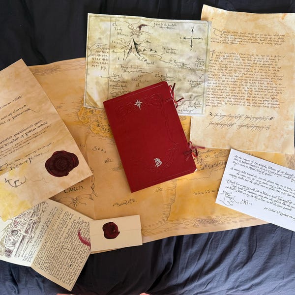 Make Your Own Red Book of Westmarch (PDF) - Etsy