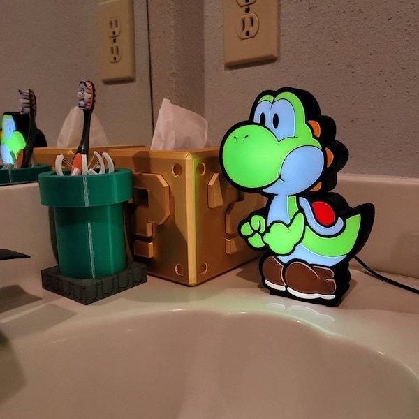 Yoshi and Egg Combo LED Lights - Etsy