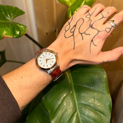 Swatch Watch Vintage Peter Gabriel adam Musical SLZ106 New - Etsy