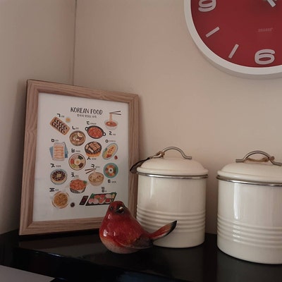 DIGITAL Only/cute Hangeul Hangul Korean Vowel Alphabet Flashcards ...