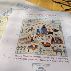 CROSS STITCH KIT aida Version Inca Sampler by Riverdrift House - Etsy