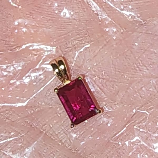 Natural Ruby Loose Gemstones | Emerald Cut | 6x4 7x5 8x6 9x7 10x8 11x9 ...
