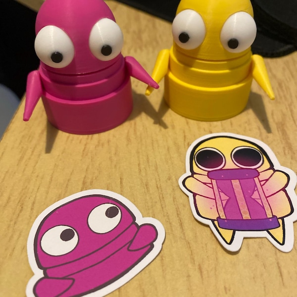 3D Printed REPO Keychain, R.E.P.O. Gamer, Gift, Clicker, Clickies ...