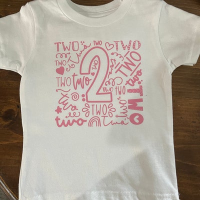 2nd Birthday Svg Two Year Old Svg Second Birthday Svg Second Birthday ...