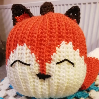 CROCHET PATTERN X Crochet Fox Pumpkin, English Written Pattern, PDF ...