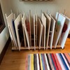 Adjustable Art Storage Rack for Framed Art Picture Frame - Etsy