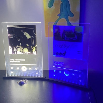 Acrylic Poster Custom Led Light Table Decor Unique Gift Idea Night Lamp ...