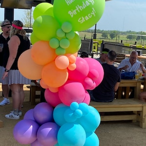 Custom Business Logo Decal 36 Inch Balloon With Business | Etsy