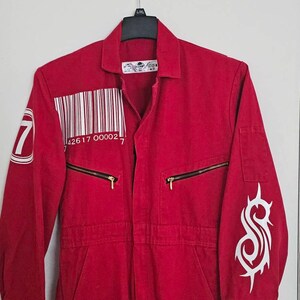 Slipknot Barcode Svg for IRON ON Halloween Costume Jumpsuit - Etsy