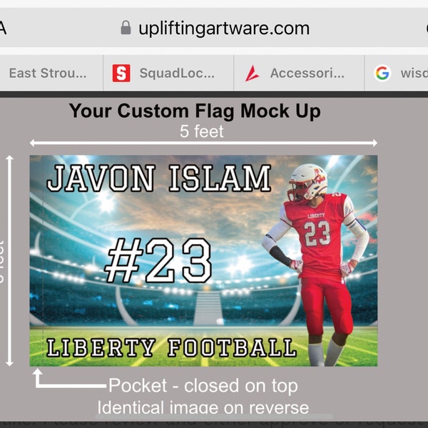 Custom Flag 3x5 - Personalized Flag - Etsy