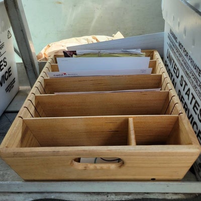 USPS Ultra Light Letter Carrier Divider Tray Regular - Etsy