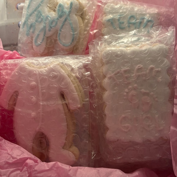 Team Boy or Team Girl Sugar Cookies - 1 Dozen - Etsy