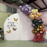 Mountain Ash Balloon Garland Kit / Eucalyptus Balloon Arch, Sage Blush ...