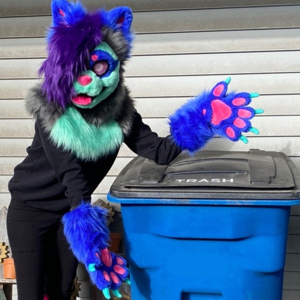 Pattern and Tutorial: Shaped 5-digit Handpaws - Etsy