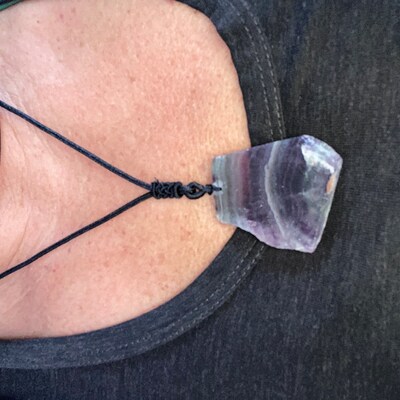 Black Obsidian Necklace Natural Obsidian Crystal Healing Meditation ...