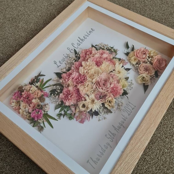 RECTANGLE Oblong Extra Deep Shadow Box Display Frame New Solid Oak ...