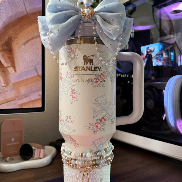 Shimmer Stanley Boot for Tumbler, Blueberry Milk Tumbler Accessories ...