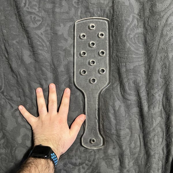 Raised Letters Personalized Spanking Paddle and Laser Engraved 12"-18 ...