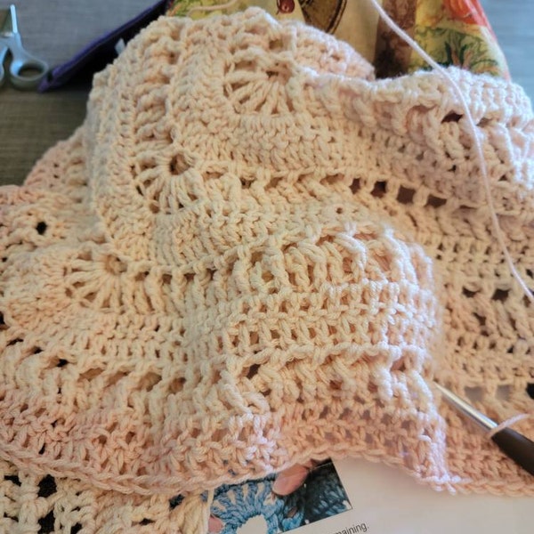 Crochet Twilight After Sunset Crochet Shawl Pattern DIGITAL DOWNLOAD ...