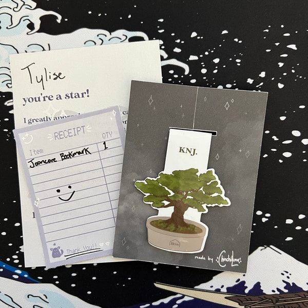 BTS Jooncore Aesthetic Bonsai Tree Namjoon Magnetic Bookmark - Etsy