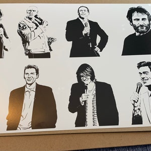 Bret Hart Art Print Awesome Poster of the Bret the Hitman Hart // the ...