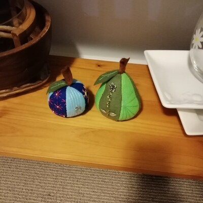 PEAR PDF Sewing Pattern Tutorial. Pear Pattern. Pincushion Pattern ...