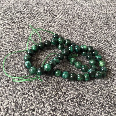 Natural Canadian Nephrite Jadegemstone Round Beadscanadian Jade Beads ...
