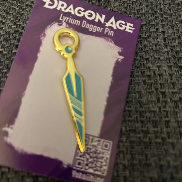 Lyrium Artifact Enamel Pin - Etsy