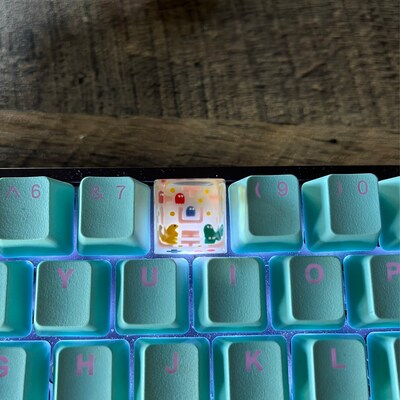 Retro Gaming Handmade Artisan Keycaps for Cherry MX Mechanical Gaming ...