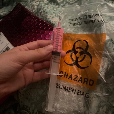 Mikan Tsumiki Cosplay Syringe Prop Danganronpa 2 Anime - Etsy