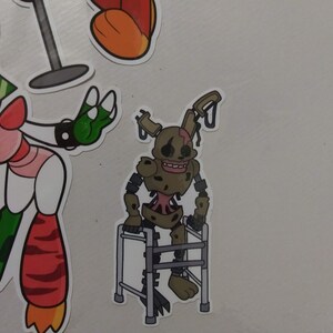 FNAF Security Breach Springtrap Peepaw Sticker - Etsy