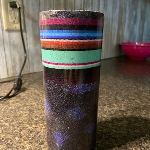 12 X 12 Serape Decal Vinyl Blue Mexico Zarape Colorful Permanent ...