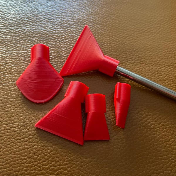 Professional Stainless Steel Straw Blow Nozzles Set of 5 | Suitable for ...