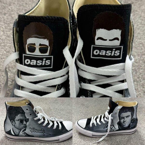 Hand Painted Custom Shoes Converse Art - Etsy