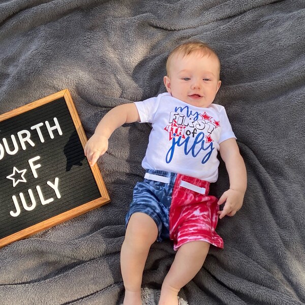 My First 4th of July SVG Cut File, Independence Day SVG for Cricut ...