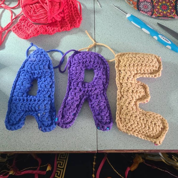Alphabet and Math Bundle Crochet Patterns | Soft Plush Letters | Soft ...