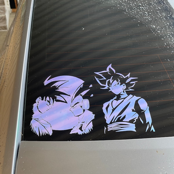 Vinyl Decal Goku Black Stare - Etsy