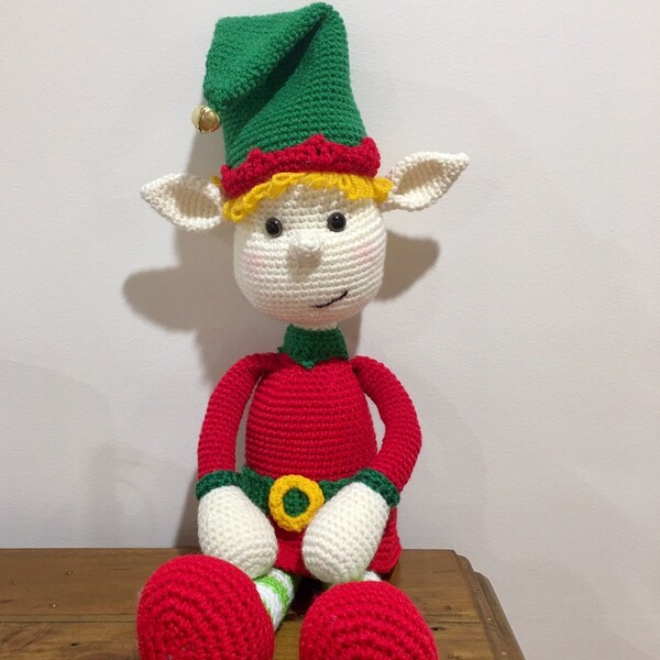 Amigurumi Eli the Elf - Christmas Crochet PATTERN ONLY - Etsy