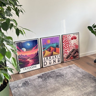 Paldea Travel Poster, Space Art, Artwork, Gift, Poster, Print, Wall Art ...