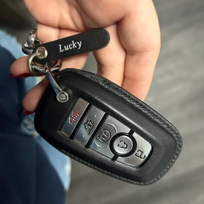 2023 2024 Mini Cooper S JCW Key Fob Cover, Leather Key Case for Keyless ...