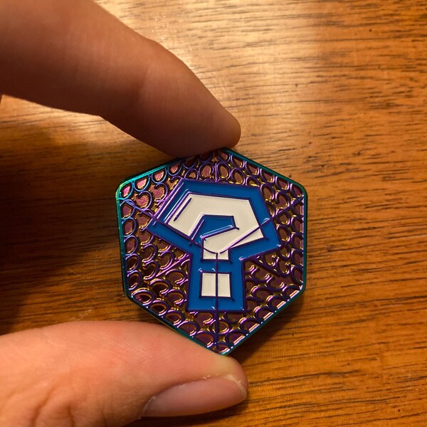 Spunky Hard Enamel Lapel Pin - Etsy