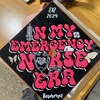 In My Emergency Nurse Era Graduation Cap, Personalized Emergency ...