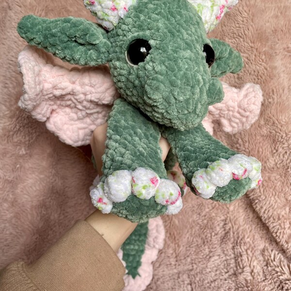 Cato the Dragon Snuggler/lovey Amigurumi Crochet Pattern - Etsy UK