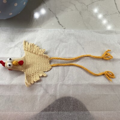 Chicken Bookmark Crochet Pattern Amigurumi PDF Pattern - Etsy