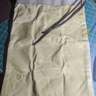Leather & Canvas Forage Bag PDF Pattern - Etsy UK