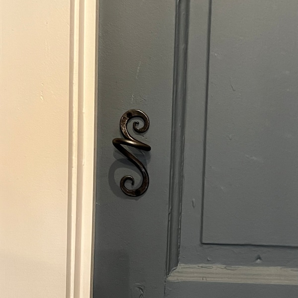 Decorative Iron Cabinet Finger Pull - Etsy